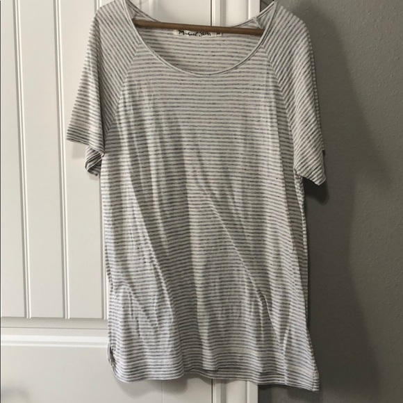 Michael Stars | Tops | Michael Stars Striped Shirt | Poshmark